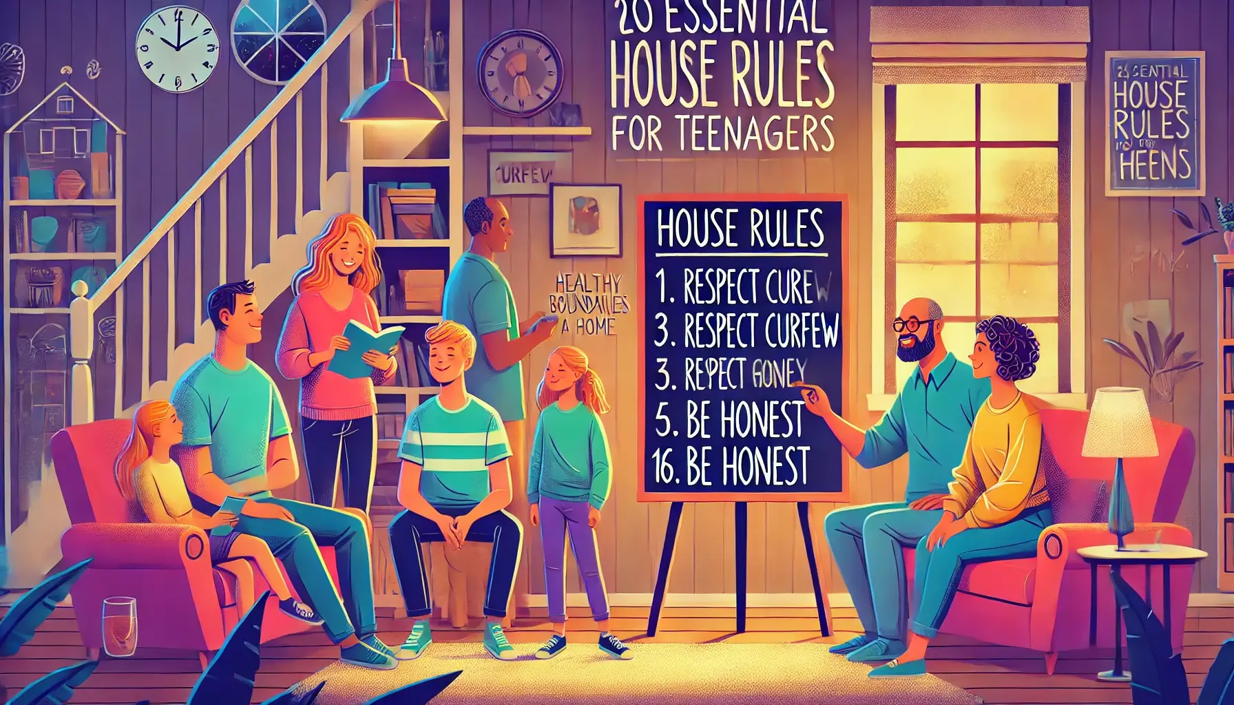20 Essential House Rules for Teens: Building Healthy Boundaries ...